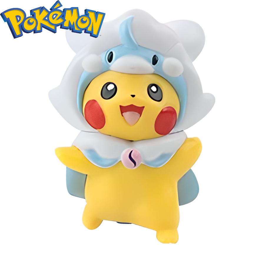 Mô hình pikachu cosplay Mega Tyltto Chim may Anime nhật Pokemon 2027 N2 ...