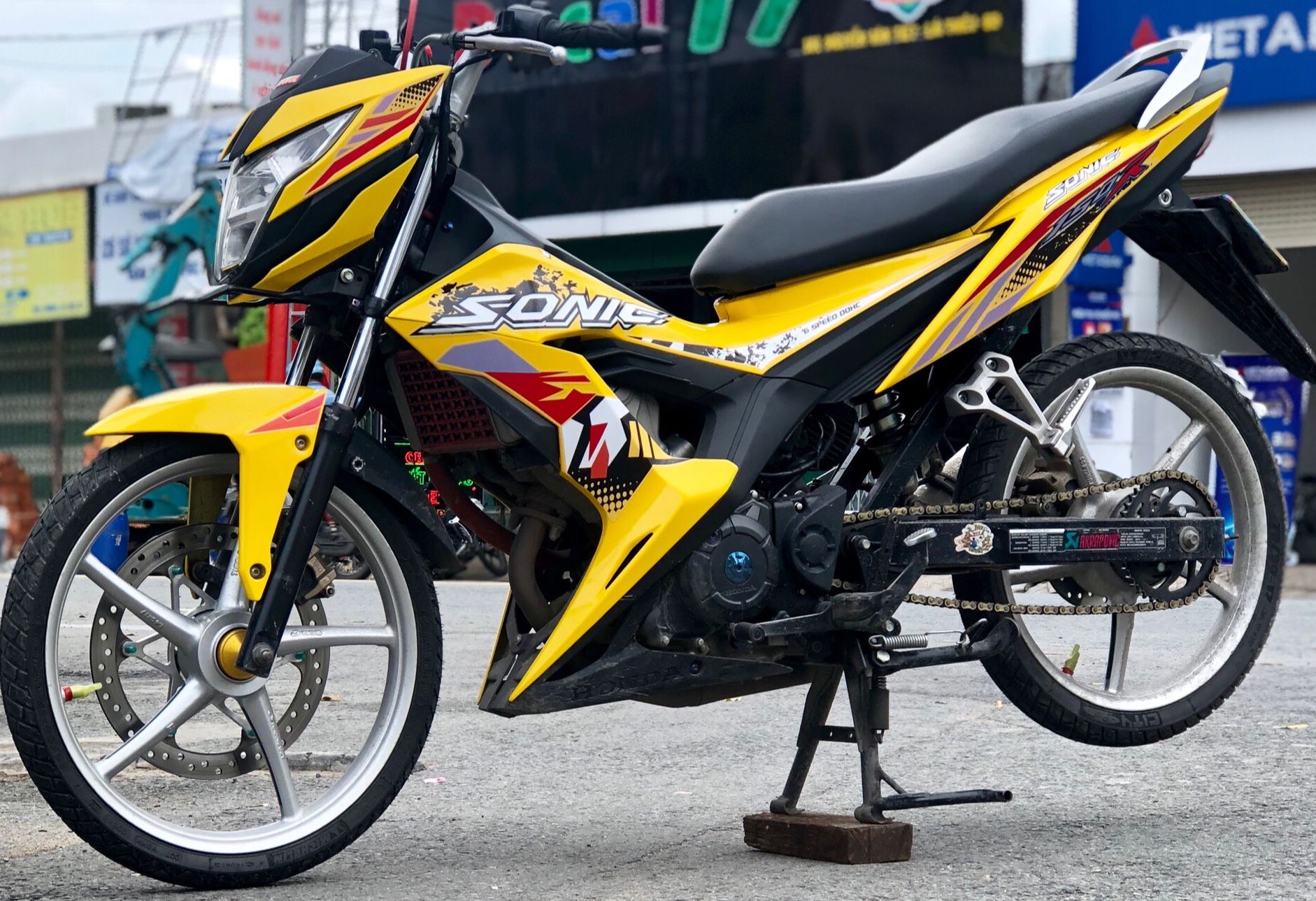 Tem Sonic 150R Dán Xe Vàng Tươi - Tem Chuẩn Hình | Lazada.vn