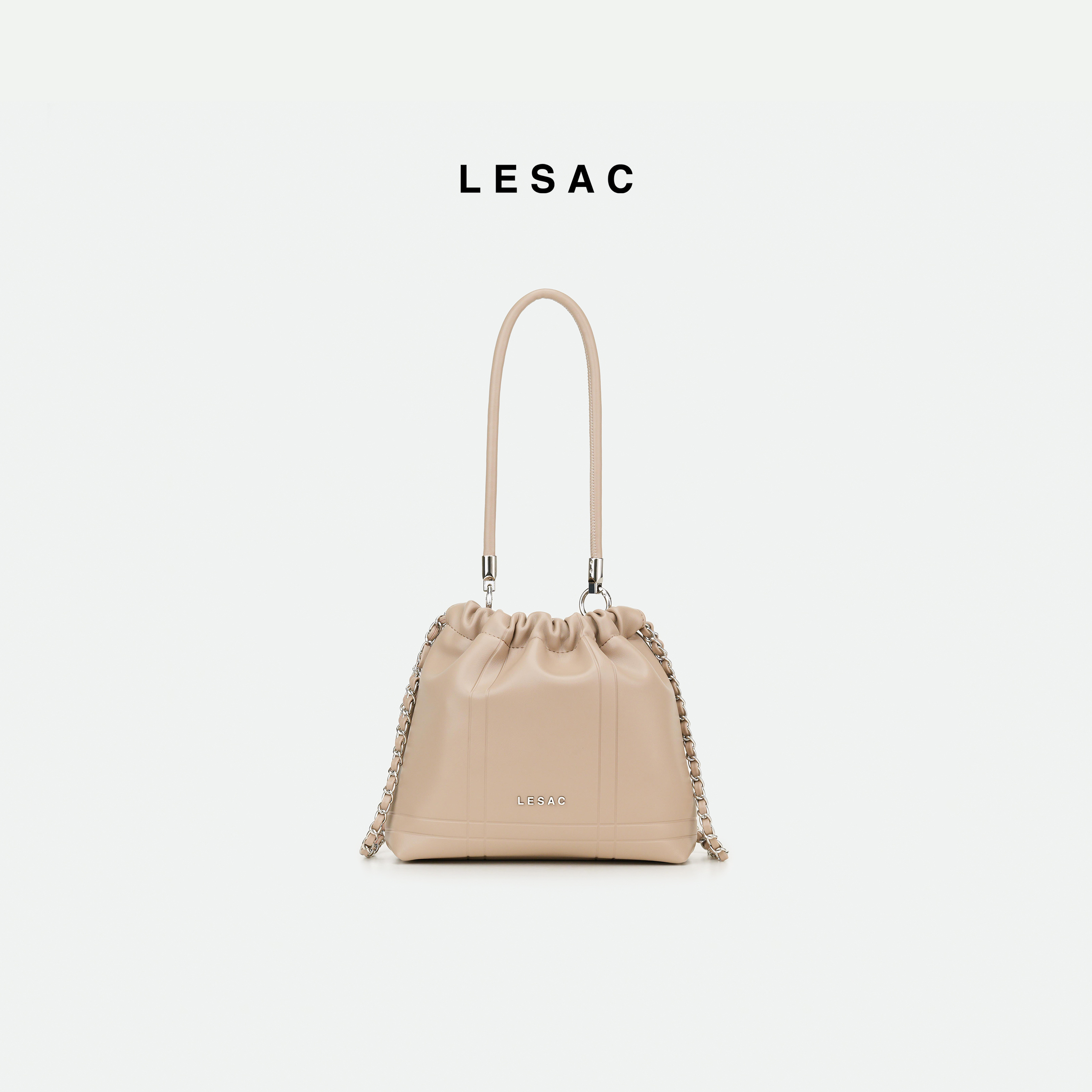 Túi da dây rút nữ LESAC Bloom Bag | Lazada.vn