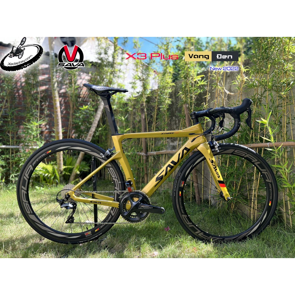Xe đạp đua CARBON SAVA X3 PLUS model 2022 | Lazada.vn
