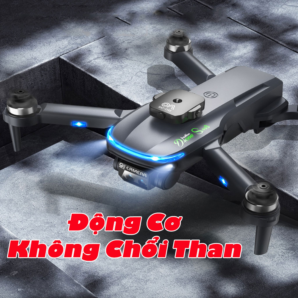 ( BH 5 Năm) Máy bay camera Flycam S118 Pro Max điều khiển từ xa cammera kép full hd tích hợp cảm ...