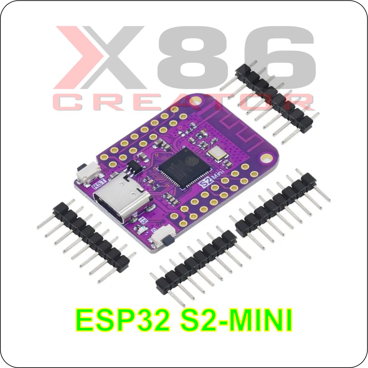 ESP32 S2 MINI USB Type C (WEMOS S2 MINI) 4MB ROM 2MB PSRAM - MixASale