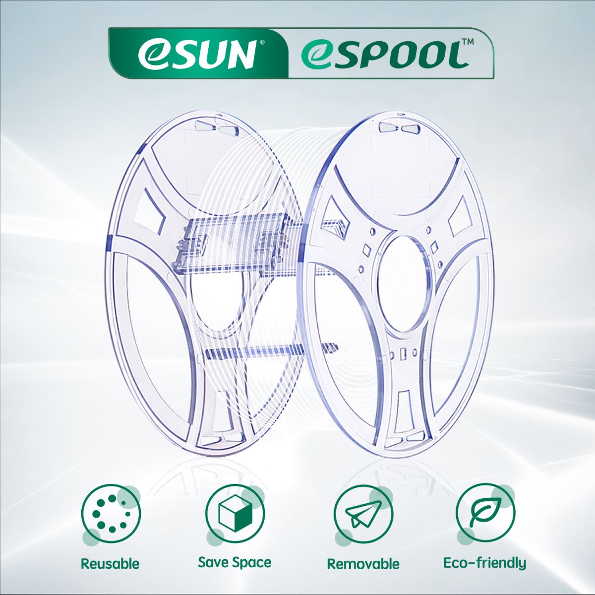 [HCM]Lõi cuộn nhựa 3d ESUN eSpool (tháo ráp sử dụng nhiều lần) | Lazada.vn