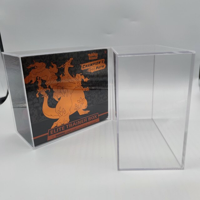 2021 Elite Trainer Box Pokemon Display Case French Pokemon Cards ...