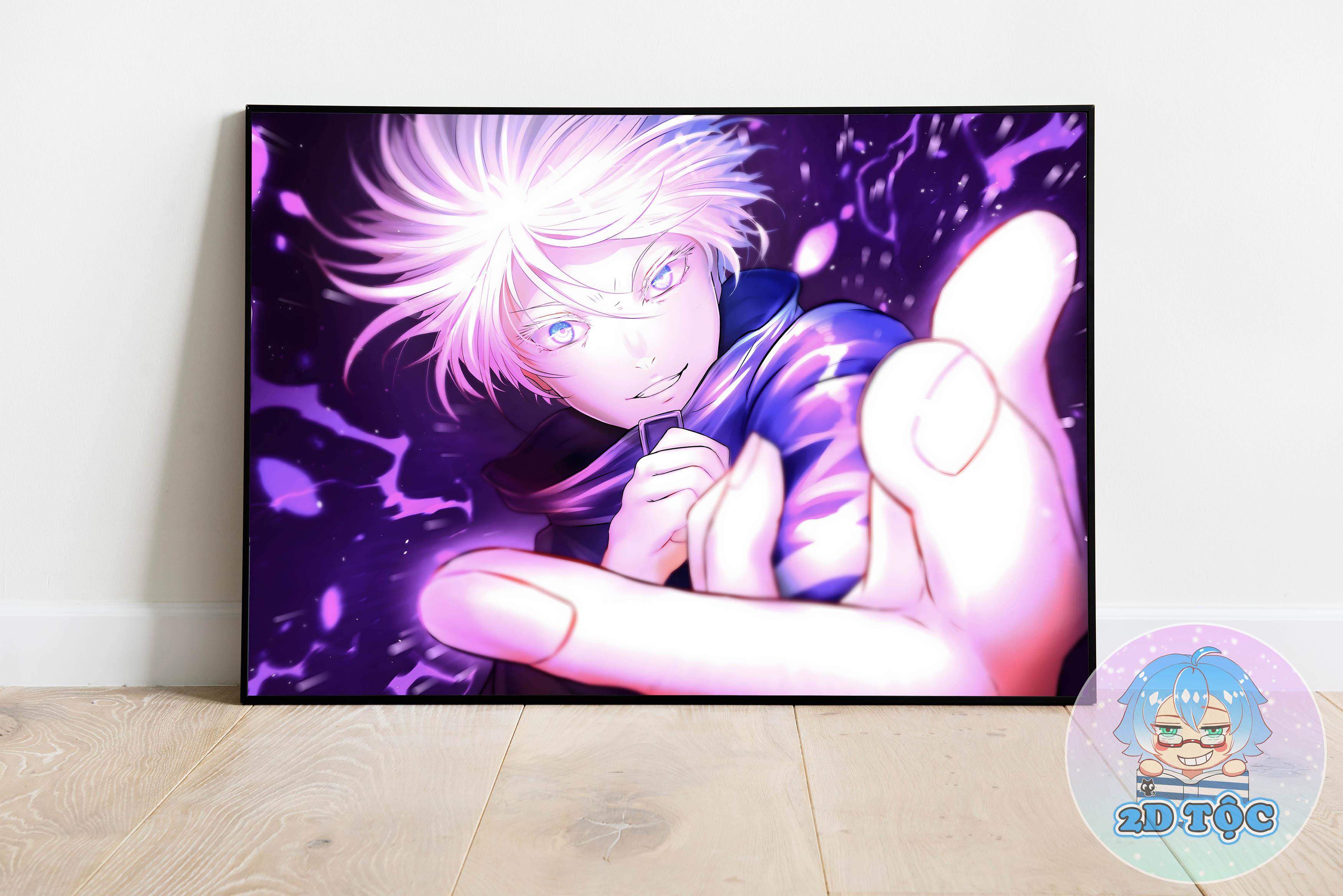 TRANH POSTER A3 GOJO SATORU (1) ANIME MANGA JUJUTSU KAISEN CHÚ THUẬT ...