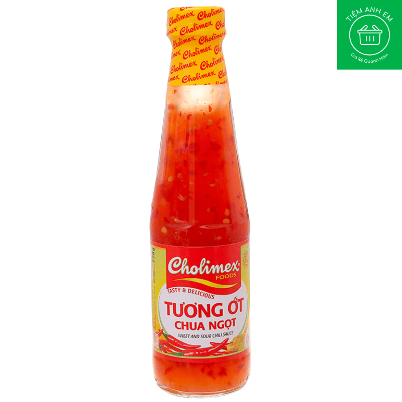 Tương ớt chua ngọt Cholimex chai thủy tinh 270g - MixASale