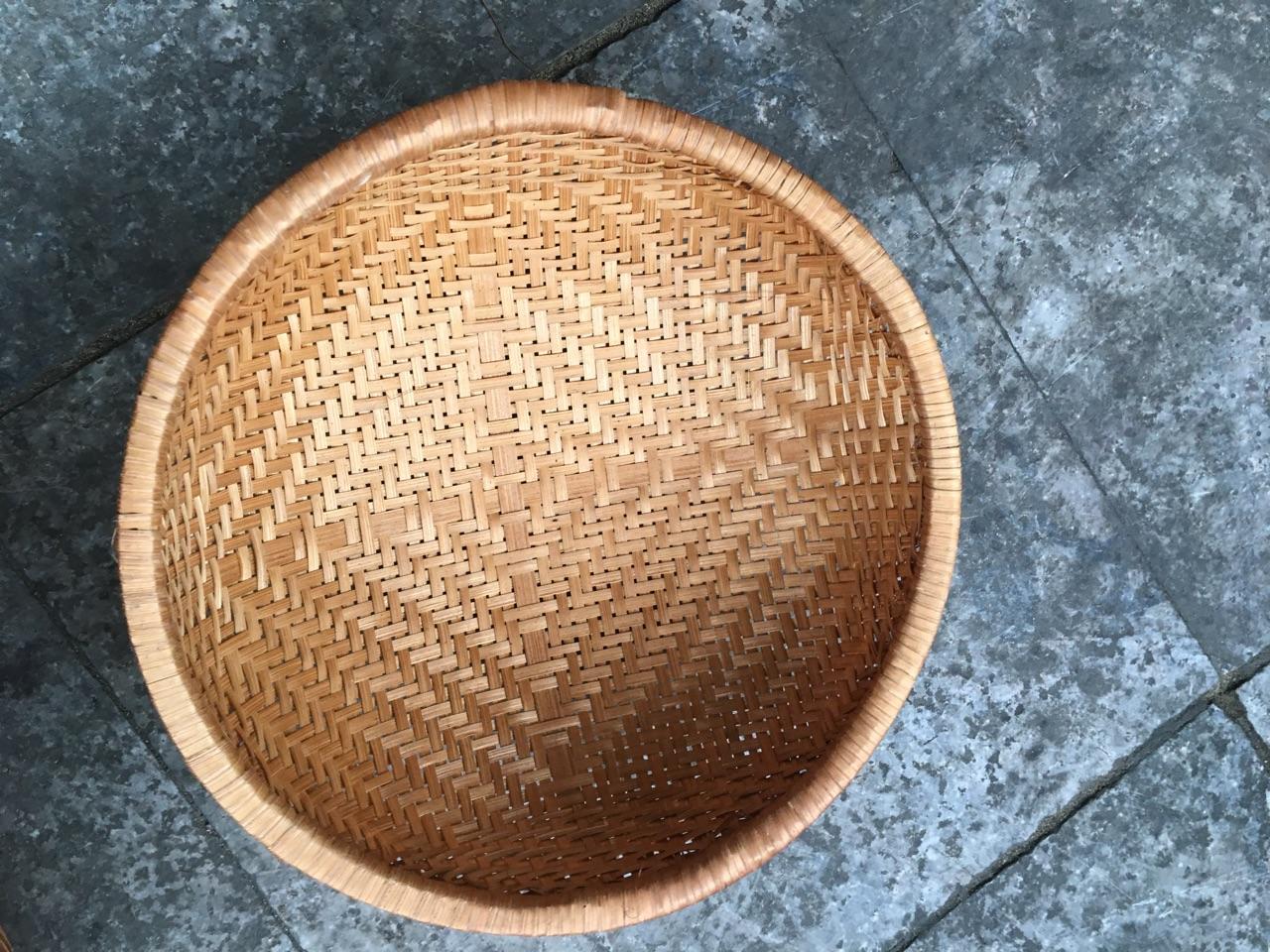 Rổ tre, Giá tre Rửa Rau, vo gạo, đựng thực phẩm Hoặc Trang Trí phòng ăn ...