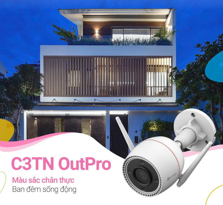 CHÍNH HÃNG EZVIZ Camera IP Wifi EZVIZ CS- C3TN OutPro 3MP Chính hãng ...