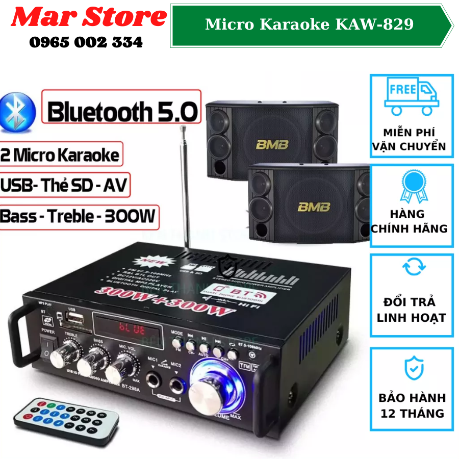 Amply karaoke Bluetooth, Amly Karaoke gia đình giá rẻ đó là Amly Mini ...