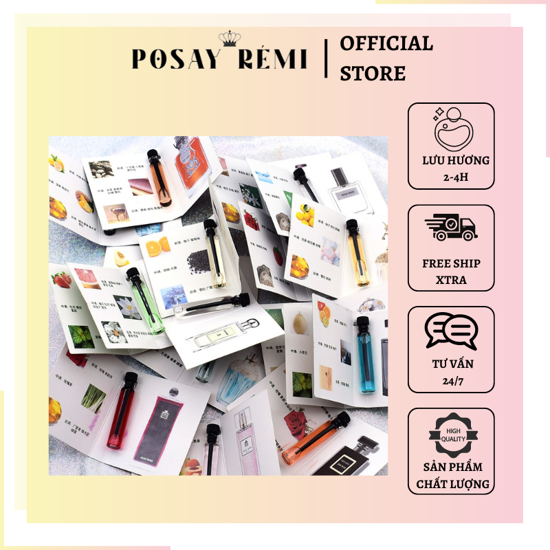 Mẫu Thử Nước Hoa Mini Nội Địa Trung Nước Hoa Vial Chính Hãng Thơm Lâu ...