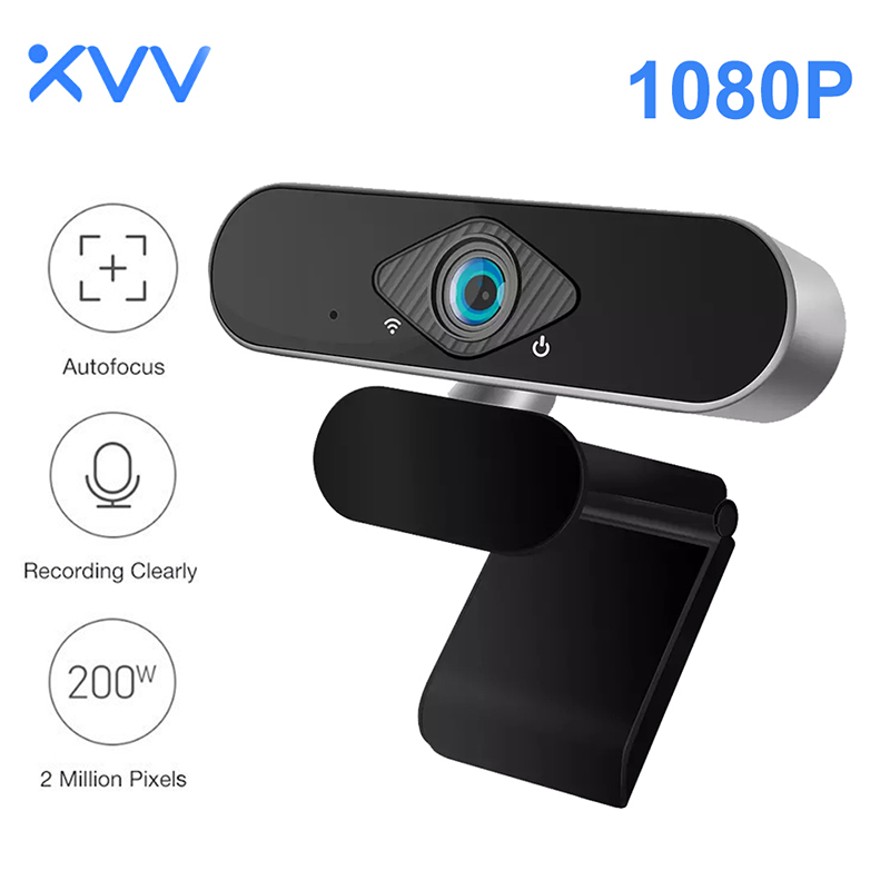 XVV 1080P Webcam with Microphone 150 Wide Angle USB HD Digital Web ...
