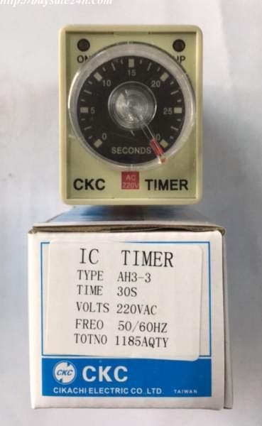 Công tắc hẹn giờ CKC ( Timer) - Đã kèm đế CKC 10S 30S 60S 10M 30M 60M ...