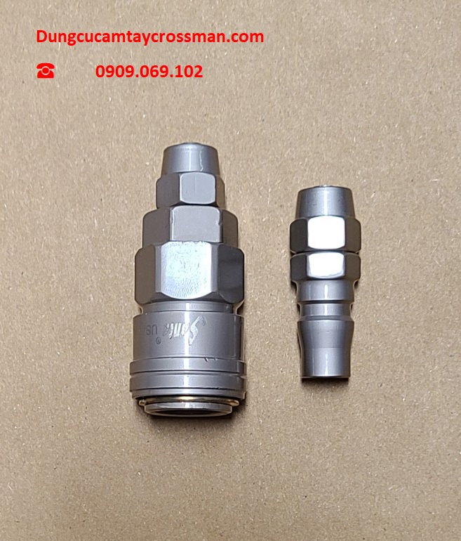 Đầu nối hơi nhanh khí nén đầu nối hơi tự động ống 8mm và 10mm | Lazada.vn