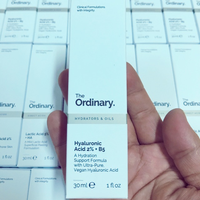 Serum The Ordinary HA 2% + B5, chiết xuất từ các thành phần tự nhiên và ...