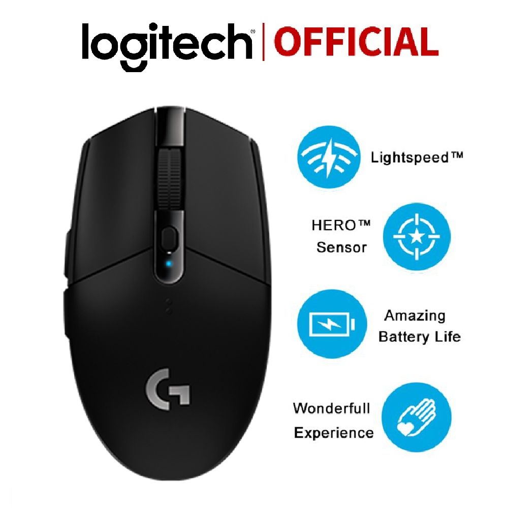 Chuột chơi game không dây Logitech G304 Hero Sensor max 12.000DPI, kết ...