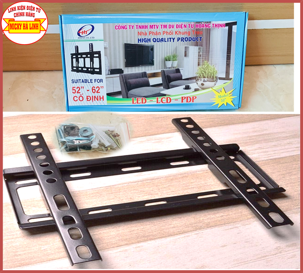 Giá treo tivi cố định DF80T màu đen dùng cho tivi 65 - 90 inch - Hàng ...