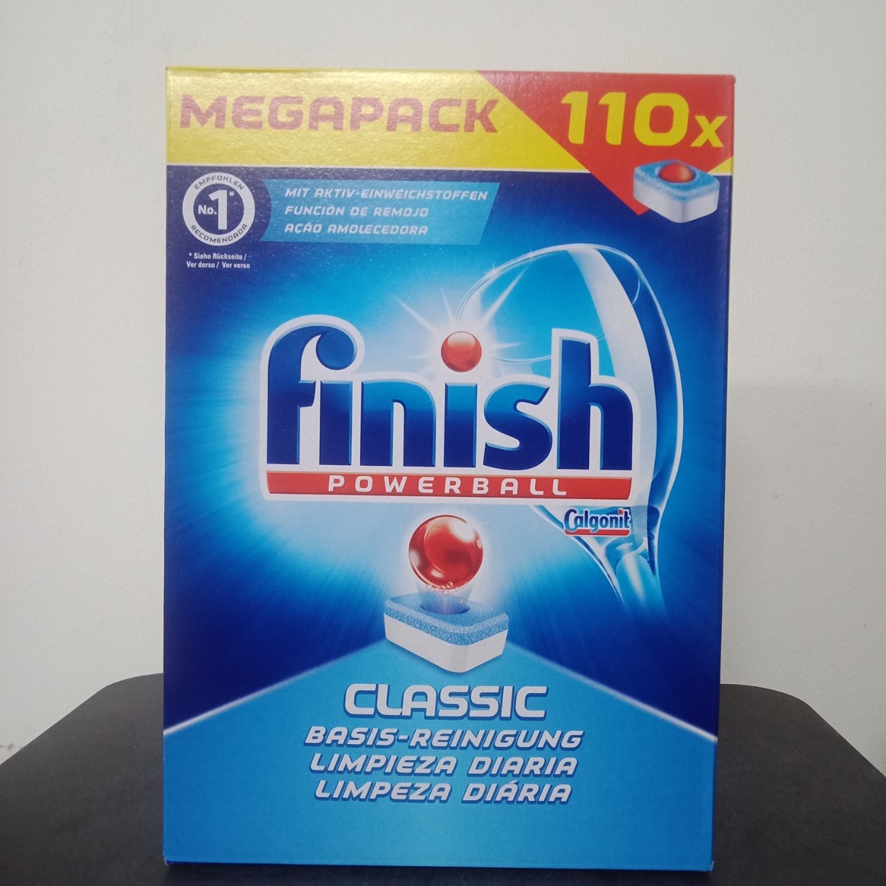 Viên rửa bát Finish classic 110 Viên + Muối rửa chén finish 1.2kg ...