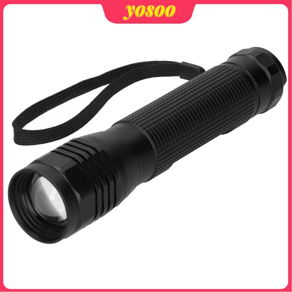 LED Flashlight, Portable 3 Modes Rechargeable Waterproof Torch Light ...