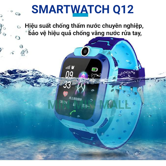 Đồng Hồ Định Vị Thông Minh Trẻ Em DFYOU Chống Nước IP67 1.4 inch Nghe Gọi 2 Chiều Gọi Video Chụp ...