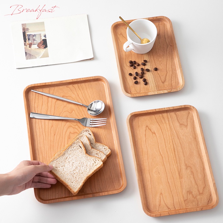 Khay gỗ Tre Làng Hình chữ nhật/vuông phục vụ nhà hàng quán cafe - Khay ...