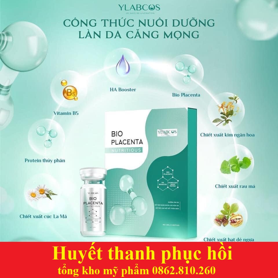 Huyết Thanh Phục Hồi Ylabcos Dr lacir - Bio Placenta Nutritious Giúp ...