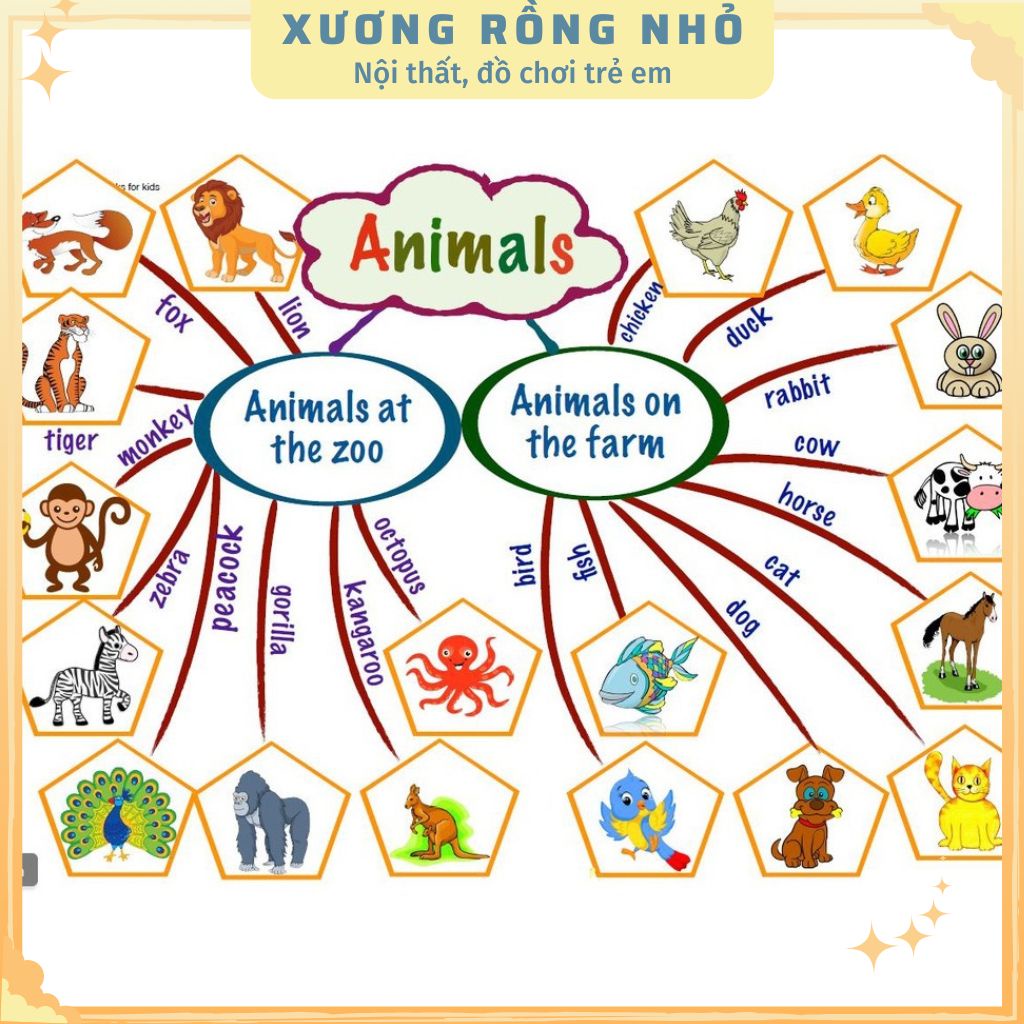 Học liệu Mind Map Sơ Đồ Tư Duy - Giúp Bé Phát Triển Tư Duy Nhanh Nhạy ...