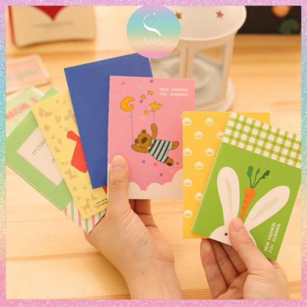 [HOTIS] Combo 10 quyển sổ tay mini bỏ túi dùng để ghi chú | Lazada.vn