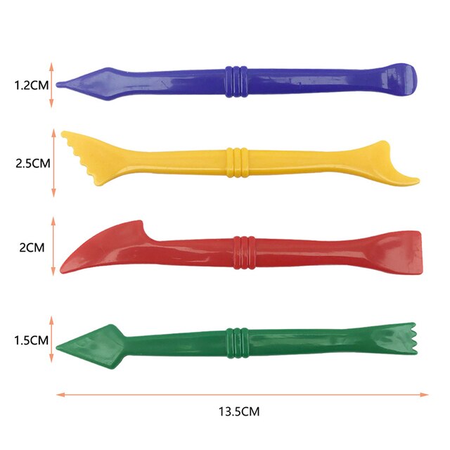 Play Dough Model Tools Creative 3D Plasticine Playdough Set Clay ...