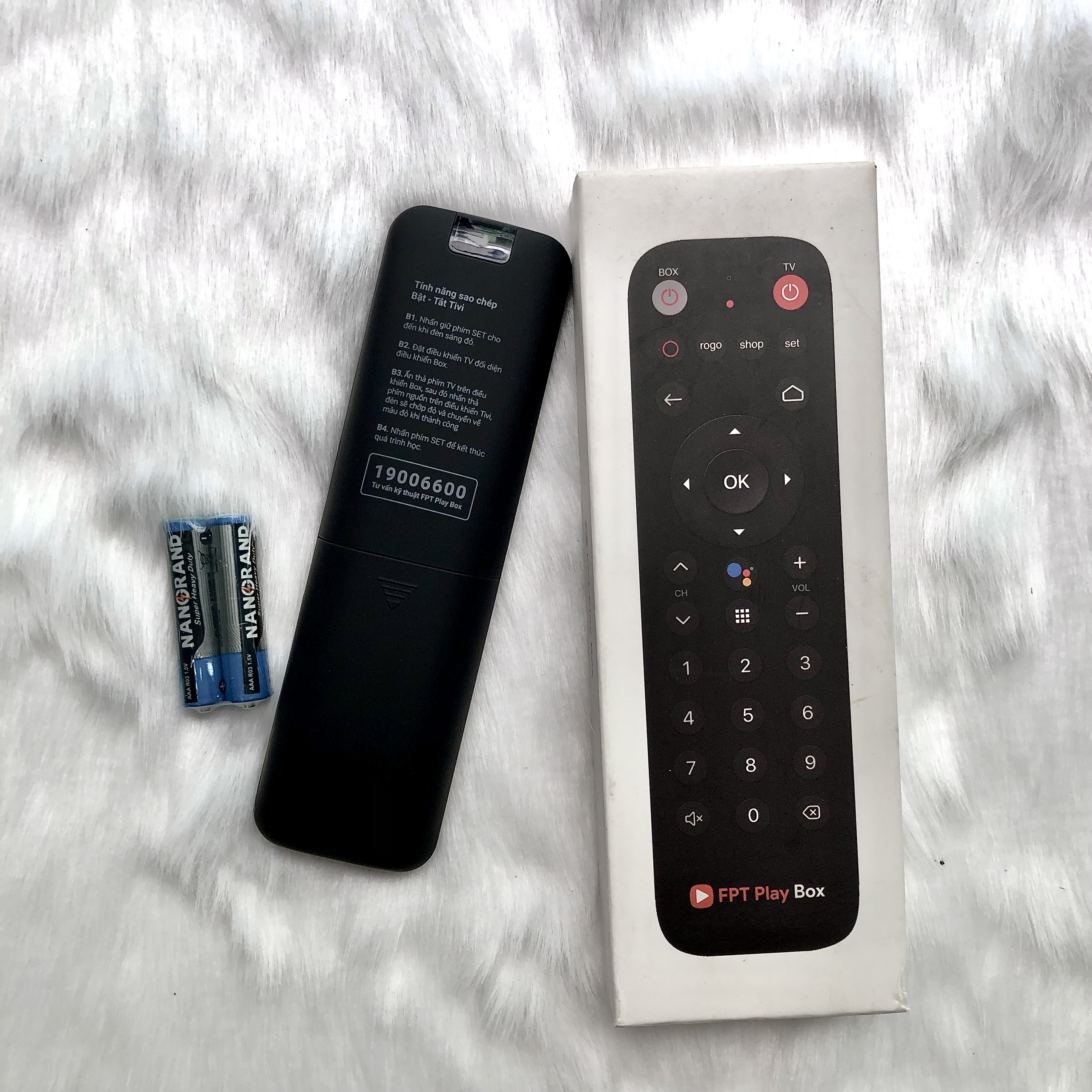 REMOTE ĐIỀU KHIỂN Điều Khiển FPT Play Box Sử Dụng Giọng Nói Dùng Cho ...