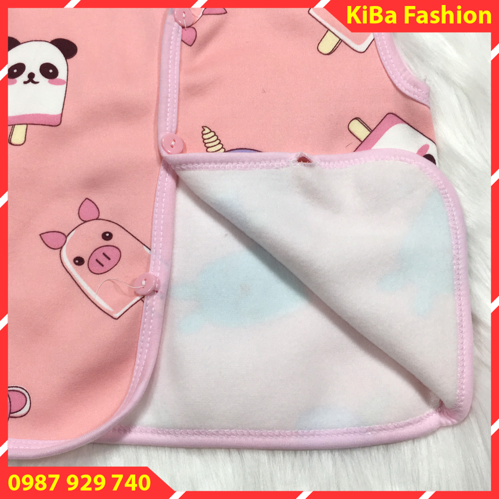 HÀNG MỚI ĐẸP Áo gile nỉ lót bông lót lông ấm áp cho bé từ 3-13kg ...