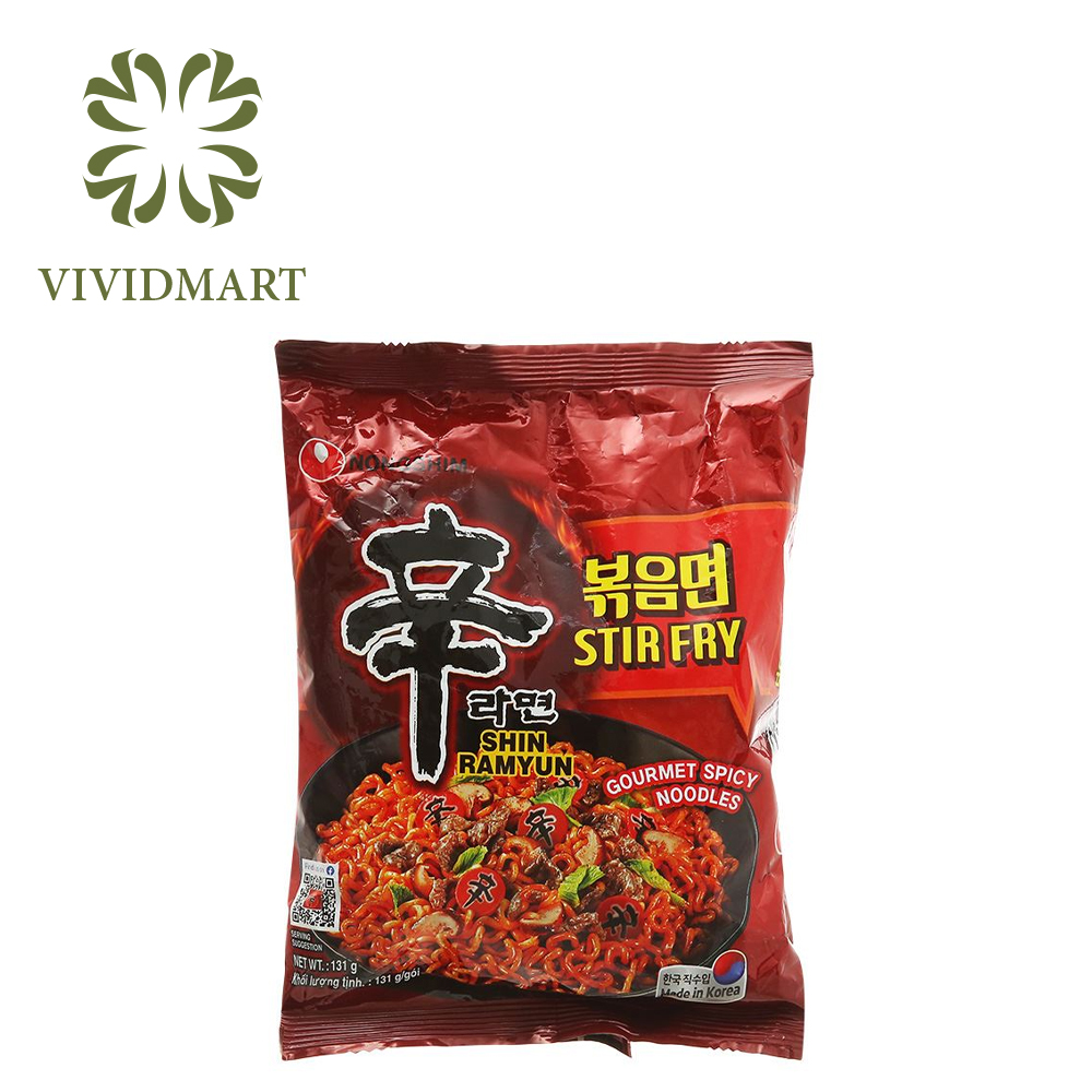 Gói lẻ MÌ SHIN RAMYUN XÀO KHÔ MÌ NONGSHIM HÀN QUỐC - GÓI 131gr ...