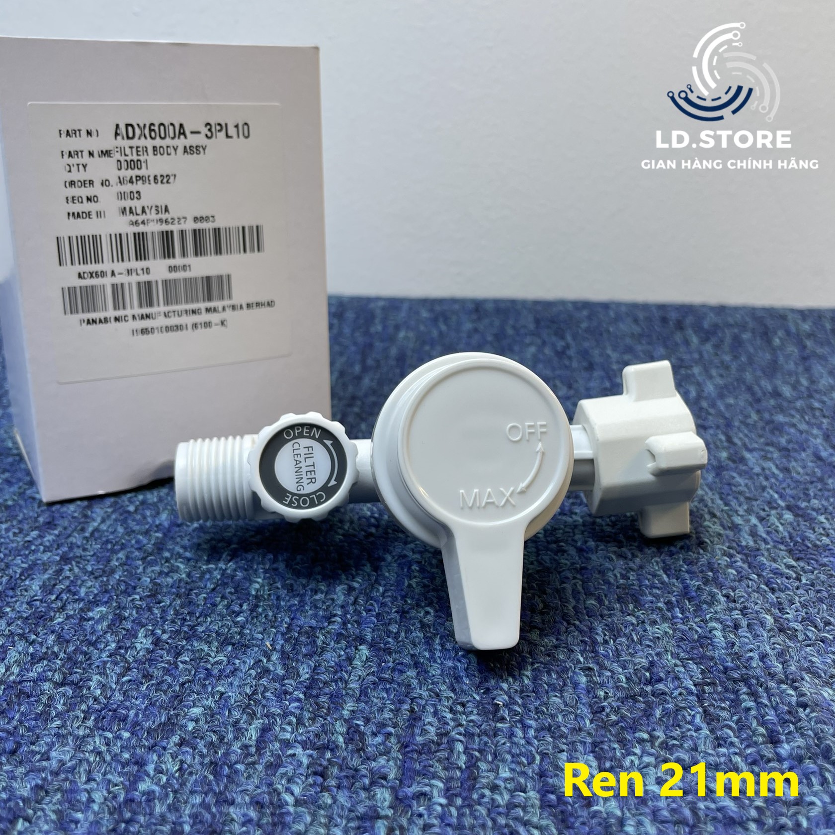 Van khóa nước hẳn máy tắm nóng Panasonic DH-3RL2 / DH-3RP2 / DH-4RP1 ...