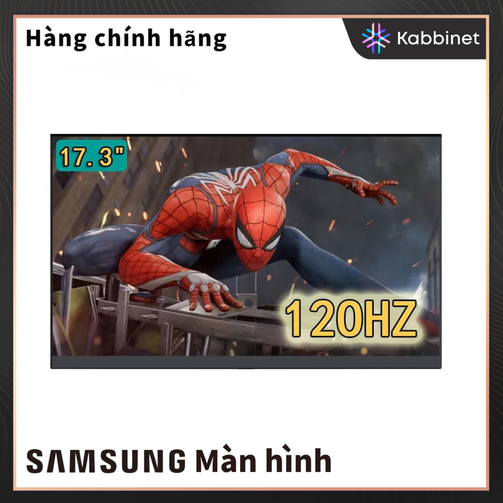 Kabbient Màn hình di động 173 inch Gamer Lcd HD Gaming Màn hình 120hz PC HDMI Màn hình tương ...