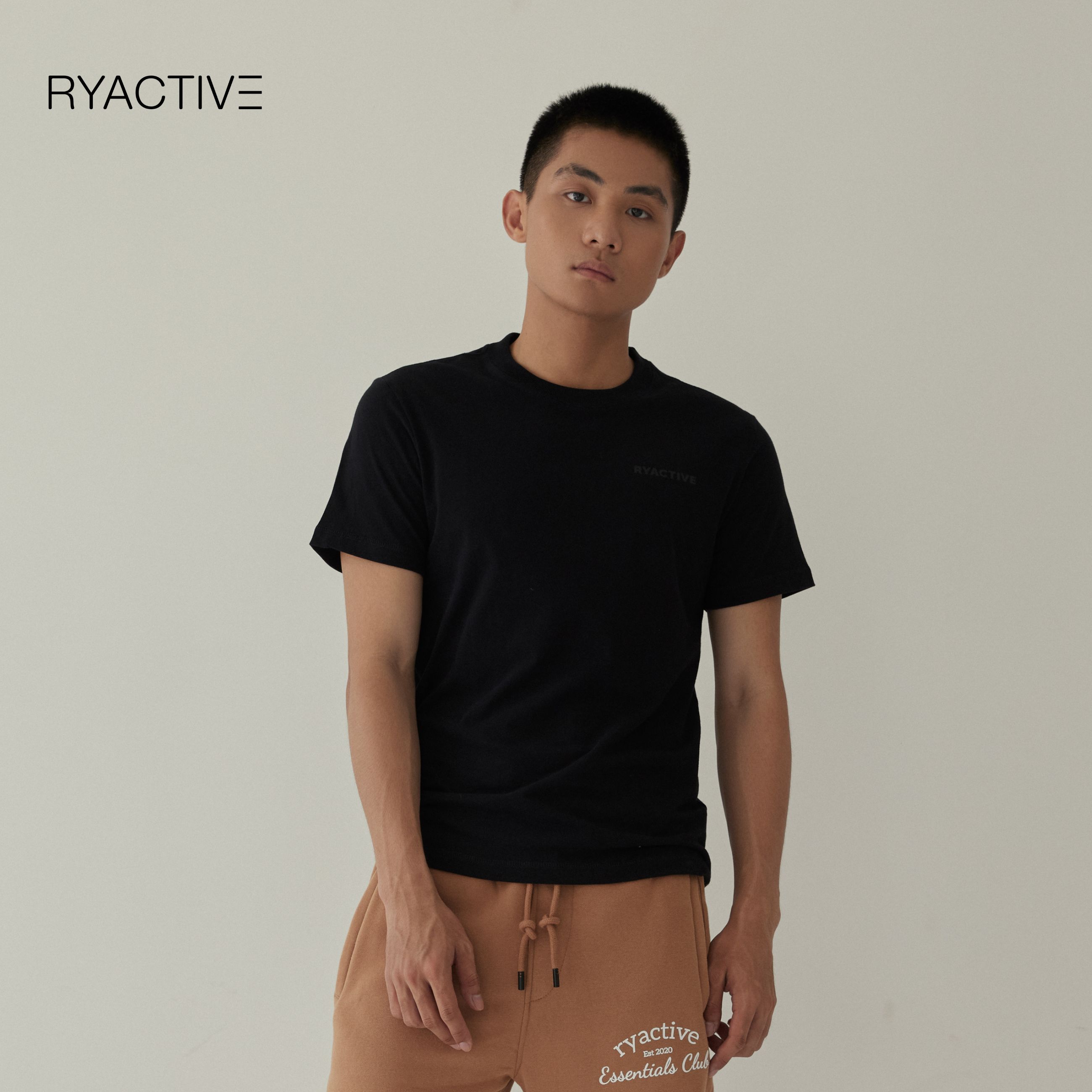 Áo thun form oversize RYAMAN - RYA BASIC TEE Black | Lazada.vn