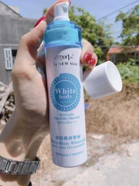 Kem Chống Nắng Kích Trắng White Body SPS35+/PA+++ - Garis Store - MixASale