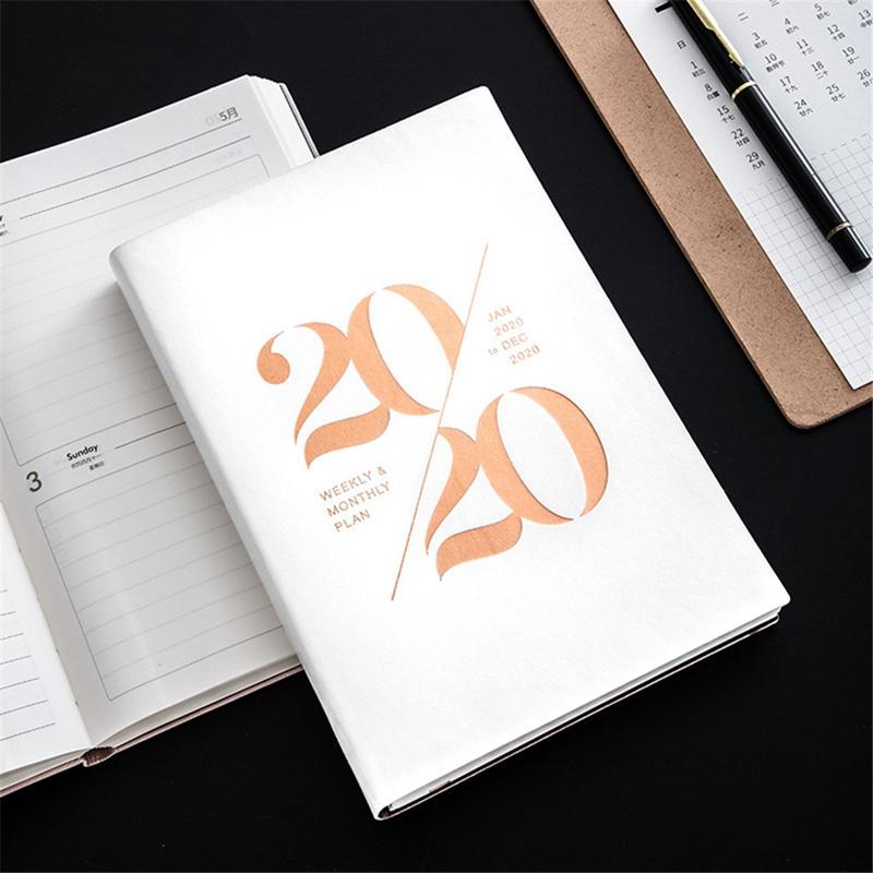 Agendas 2020 Planner Organizer Notebook and Journals A5 Monthly Weekly ...