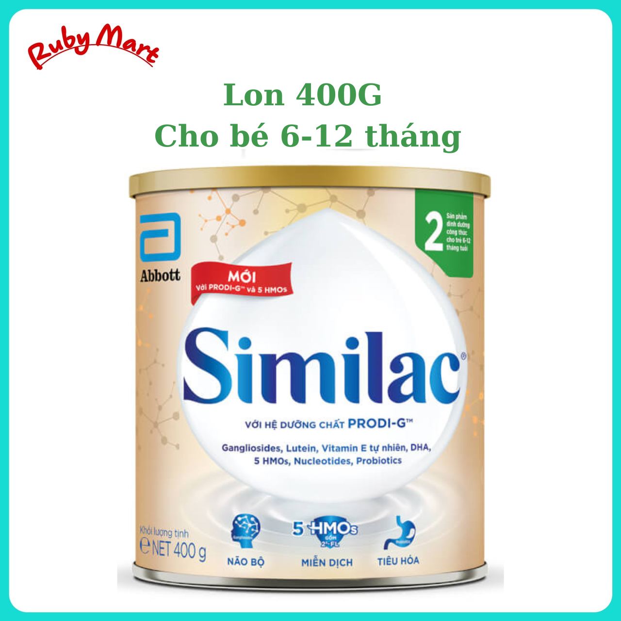DATE 11.2024 SỮA SIMILAC IQ HMO Số 1 CHO BÉ 0 6 tháng 400G - MixASale