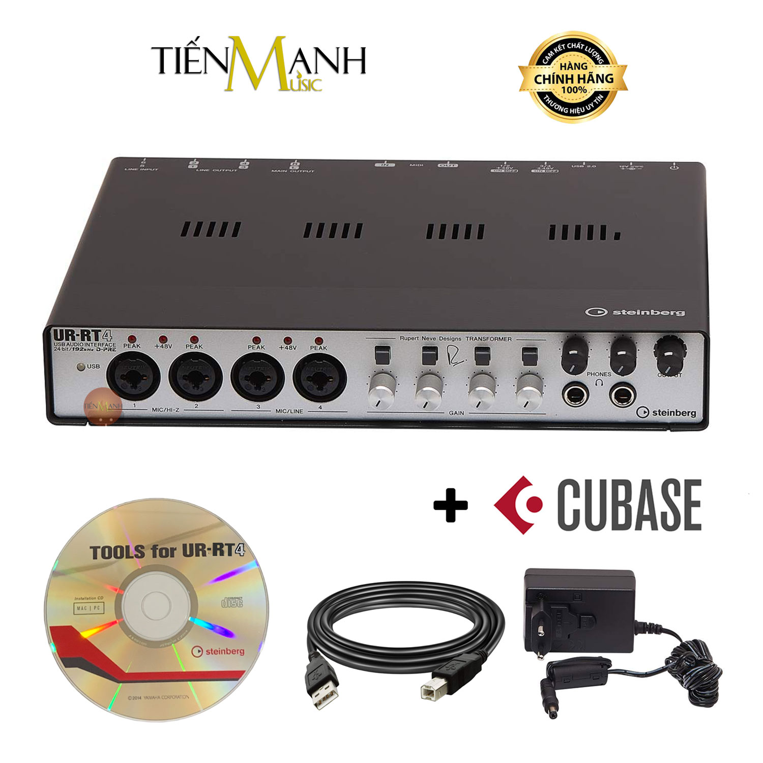 Chính Hãng Soundcard Steinberg UR44 - Sound Card Bộ Thu Âm Thanh và ...