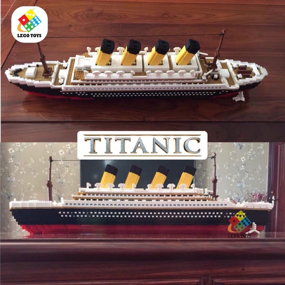 LEGO Tàu TITANIC 4200 PSC - Đồ Chơi Lắp Ráp Con Tàu Huyền Thoại Royal ...