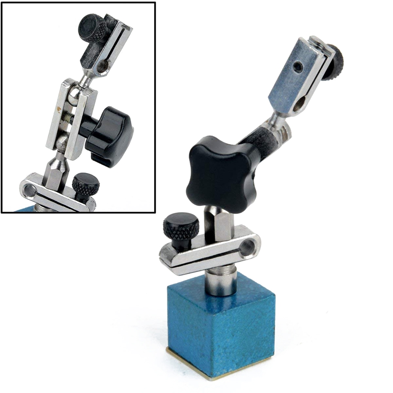 1pc Flexible Level Dial Indicator Magnetic Base 215mm Test Gauge Rotary ...