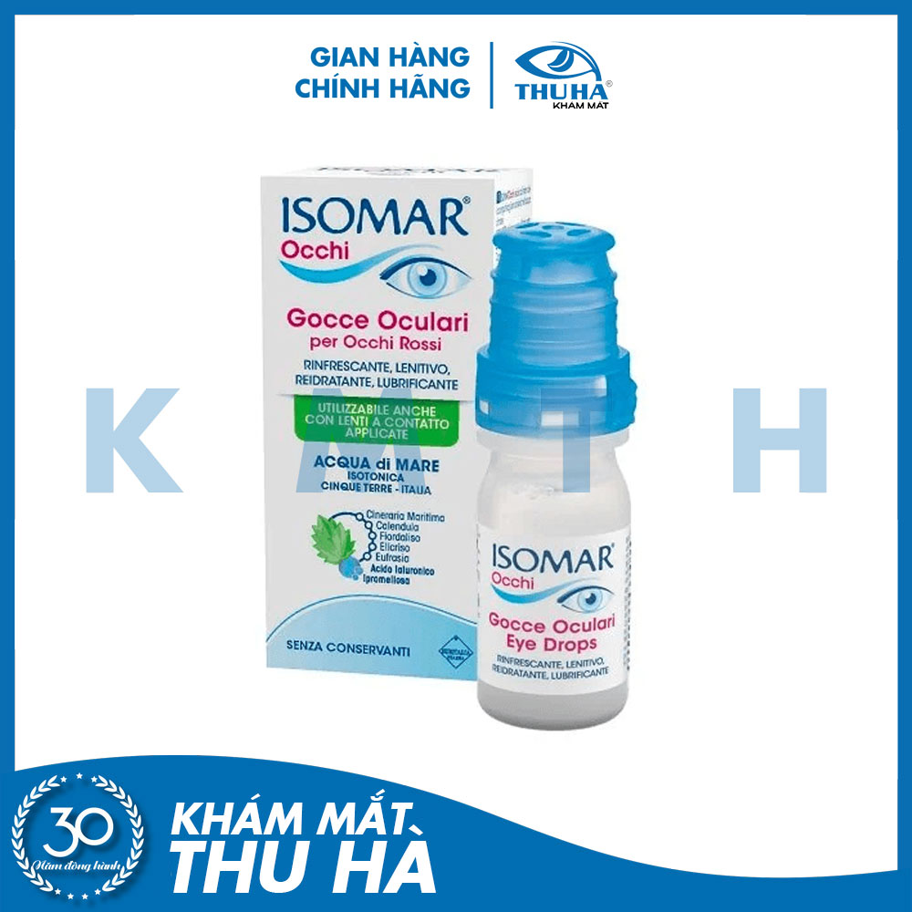 Dung dịch nhỏ mắt đa liều ISOMAR OCCHI DROP MULTI DOSE (Italia) [Lọ ...
