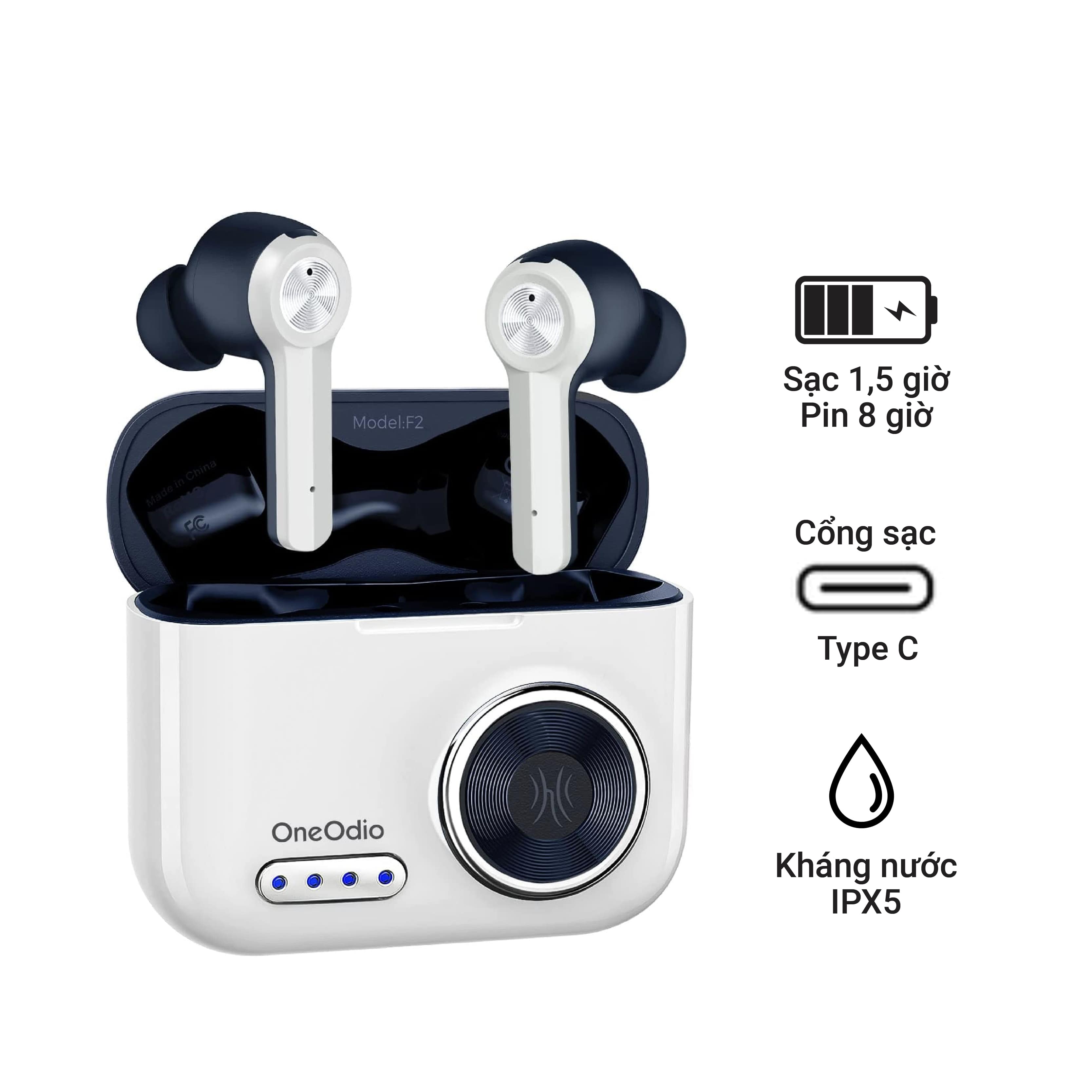 Tai nghe OneOdio F2 Bluetooth 5.0 âm thanh HiFi | Lazada.vn