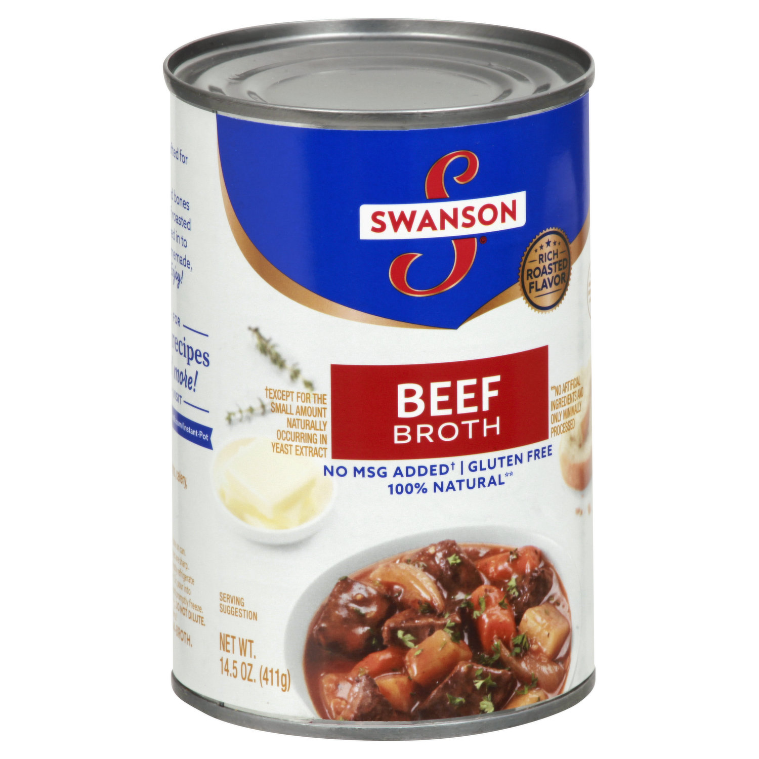 Nước dùng vị bò hiệu Swanson - Swanson Beef Broth 14.5oz - MixASale