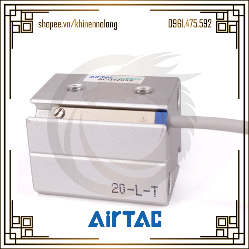 Xi Lanh Khí Nén ACQ12 x 5/10/15/20/25/30/40/45/50 S - SB AirTAC | Lazada.vn