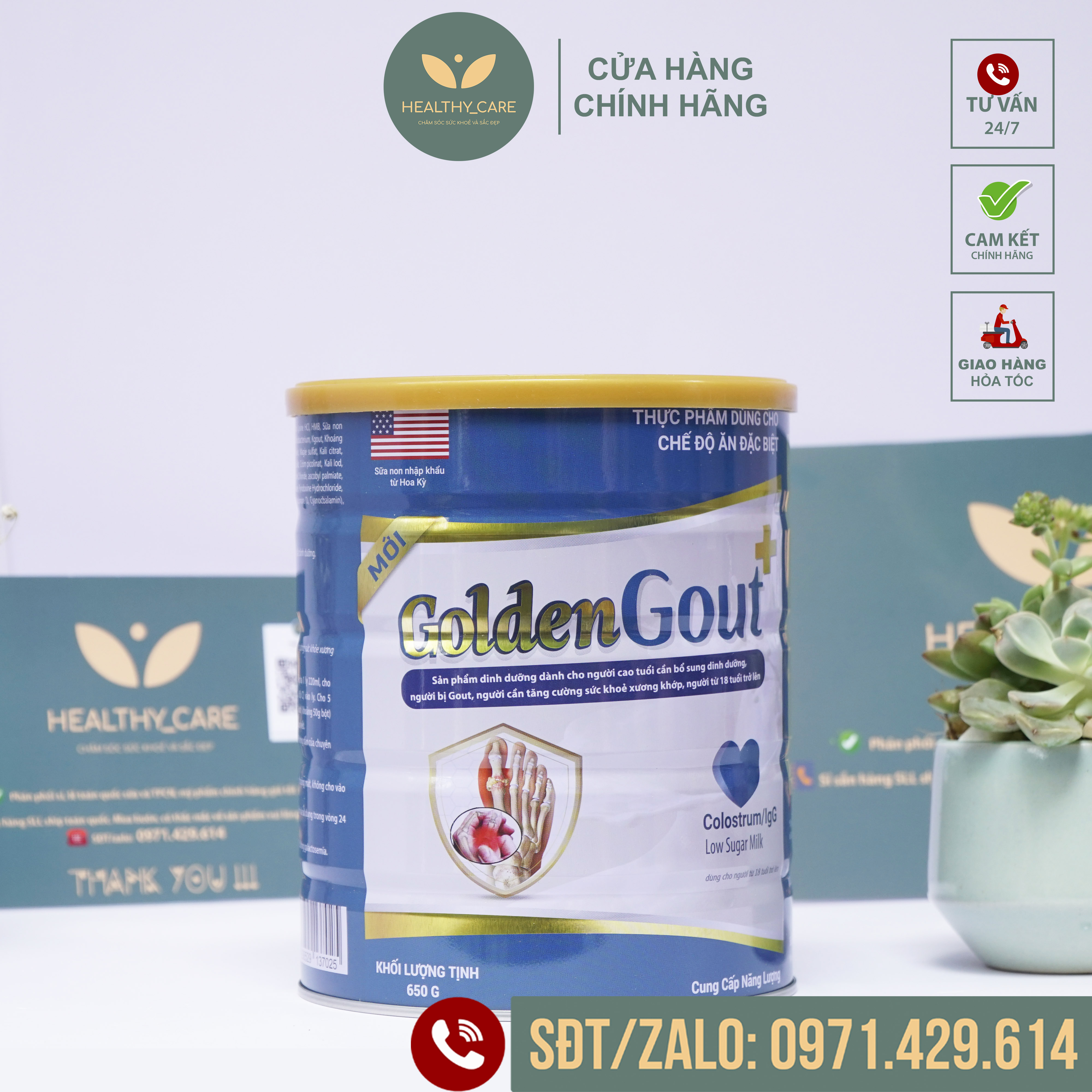 CHÍNH HÃNG GIÁ SỈ Combo 3 Hộp Sữa Golden Gout sữa non golden gout sữa ...