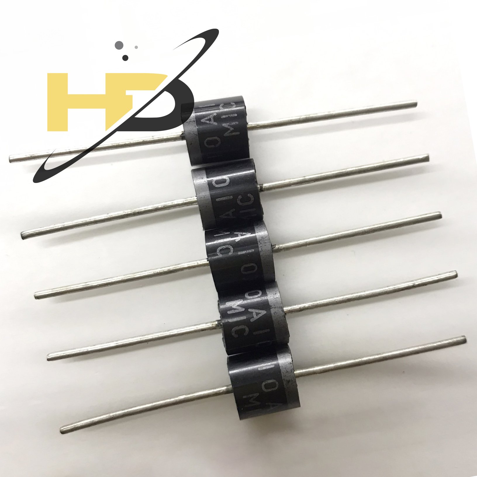 (Bộ 3 Con) Chỉnh Lưu Cầu KBU1010, Diode Cầu KBU 1010 10A 1000V DIP-4 ...