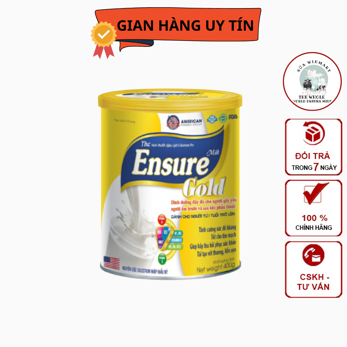 Sữa bột Ensure milk Gold Alphabet - tăng cường sức đề kháng tốt cho tim ...