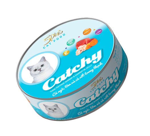 Pate cho mèo 5PLUS CATCHY, Pate Catchy cho mèo | Lazada.vn