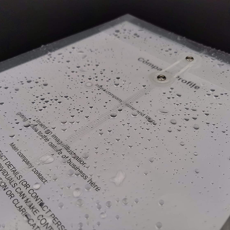 12 Pack Clear Plastic Envelopes Poly Envelopes Expandable Files ...