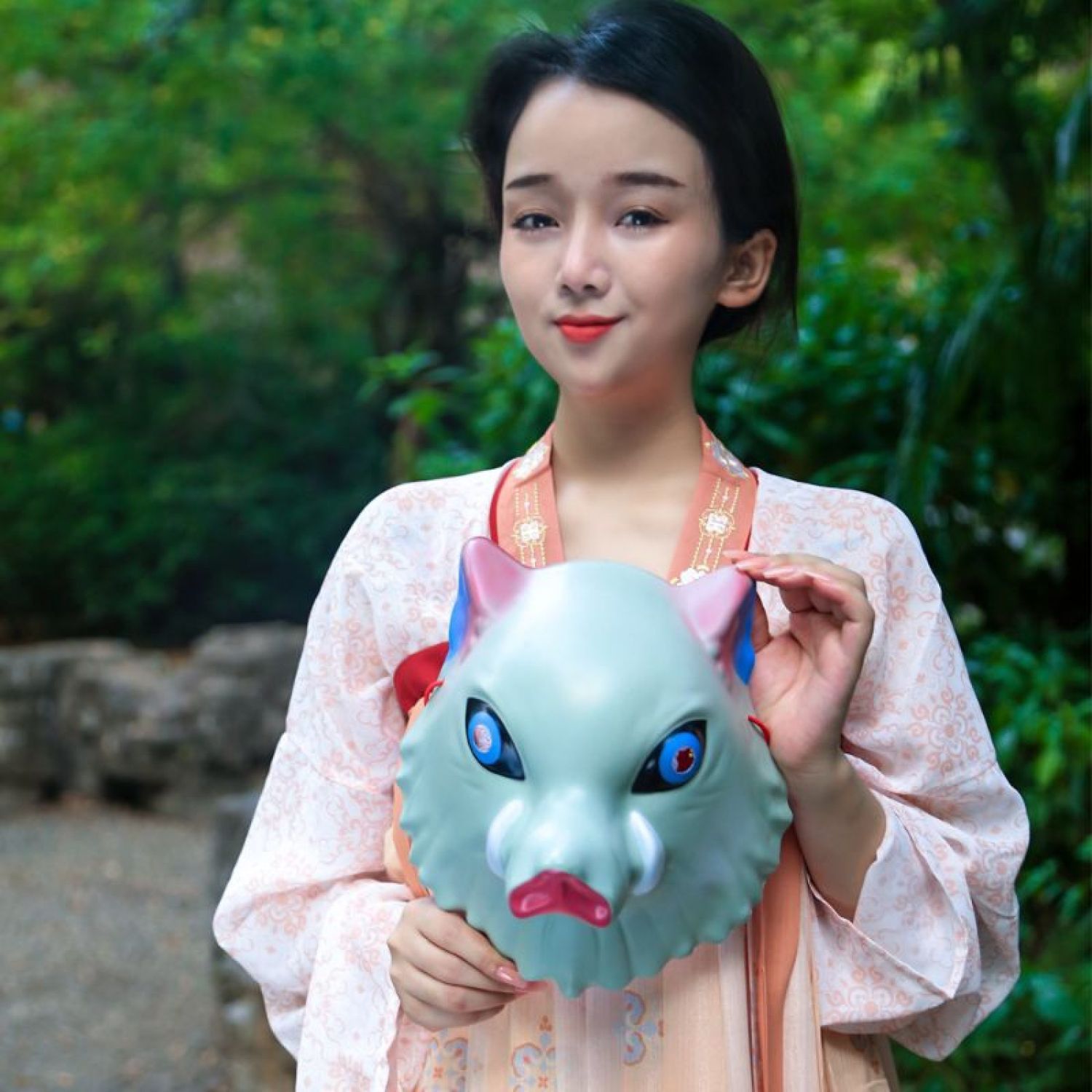 Mặt nạ Cosplay Inosuke trong anime Thanh gươm diệt quỷ Kimetsu no yaiba ...